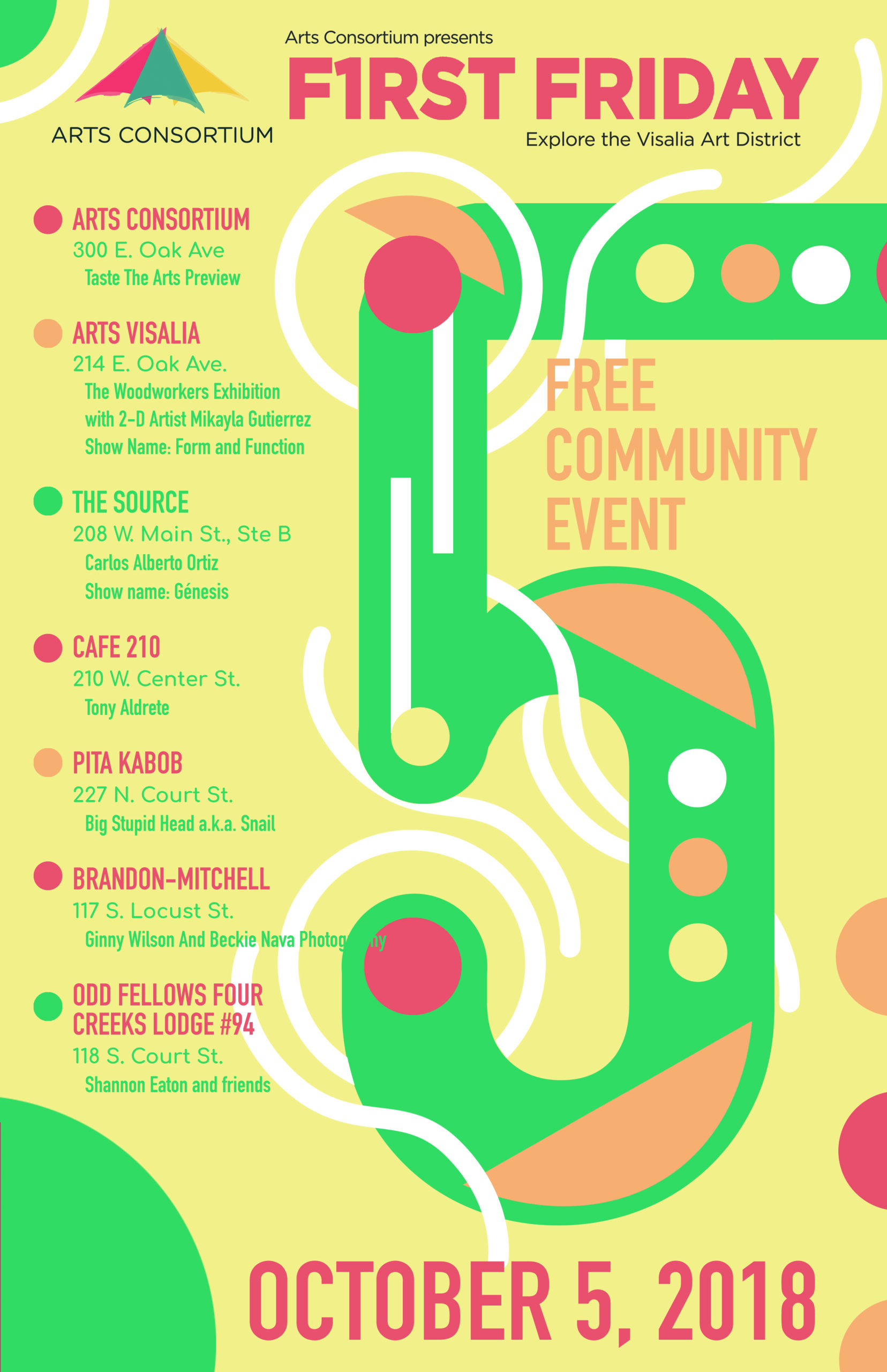 Archives - F1rst Friday Poster Art - Arts Consortium